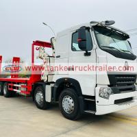China Sinotruk HOWO 25 Tons 6x4 Flatbed Cargo Truck for Industrial Equipment for sale