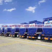 China 3 Axles RIELLO 35000 Liters Bitumen Tanker Trailer for Road Construction for sale