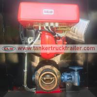 China 3 Axles RIELLO 35000 Liters Bitumen Tanker Trailer for Road Construction for sale