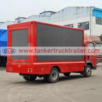 China HOWO 4X2 P5 P4 LED Display Advertising Truck for City Roadshows for sale