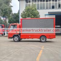 China HOWO 4X2 P5 P4 LED Display Advertising Truck for City Roadshows for sale
