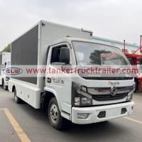 China Dongfeng 4X2 P4 LED Billboard Truck with Stage for Concert and Event Promotion for sale