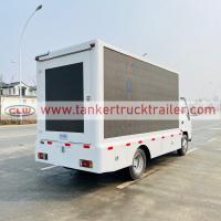 China ISUZU 4X2 P4 Mobile LED Advertising Truck for Outdoor Activities for sale
