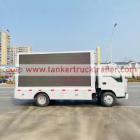 China ISUZU 4X2 P4 Mobile LED Advertising Truck for Outdoor Activities for sale