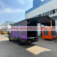 China ISUZU 4X2 P4 Seamless Advertising Truck for Outdoor Brand Promotion for sale