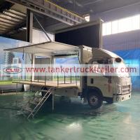 China HOWO 4X2 Multifunctional Stage Truck for Festival Performances for sale