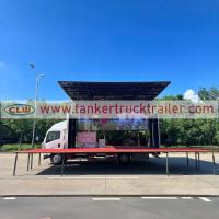 China ISUZU 4X2 P4 Full Color LED Stage Truck for Live Broadcasting Events for sale