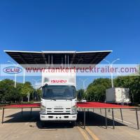 China ISUZU 4X2 P4 Full Color LED Stage Truck for Live Broadcasting Events for sale