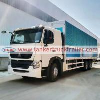 China Sinotruk HOWO 9.8 Meters 6x4  Wing Body Truck for Logistics for sale