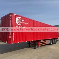 China 13.5 Meters Wing Opening Trailer for Logistics and Heavy Freight Transport for sale