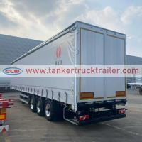 China 13 Meters Curtainside Semi Trailer for Warehouse Distribution for sale