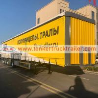 China 14 Meters Curtain Side Trailer for Warehouse Distribution for sale