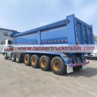 China 4 Axle 65 Ton Dump Semi Trailer for Mining Projects for sale