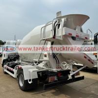 China ISUZU 4X2 3CBM Concrete Mixer Truck for Small Construction Sites for sale