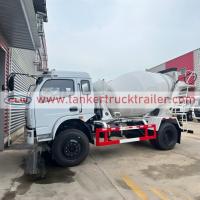 China Shacman 4X2 3CBM Small Concrete Mixer Truck for Urban Maintenance Work for sale