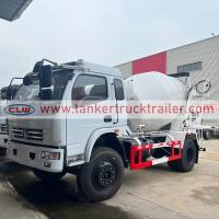 China Shacman 4X2 3CBM Small Concrete Mixer Truck for Urban Maintenance Work for sale