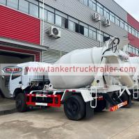 China Shacman 4X2 3CBM Small Concrete Mixer Truck for Urban Maintenance Work for sale