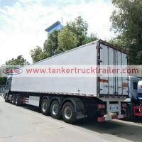 China 3 Axle 30ton Refrigerated Trailer for Cold Chain Logistics for sale