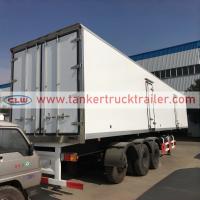 China 3 Axle 30ton Refrigerated Trailer for Cold Chain Logistics for sale