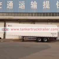 China 2 Axles 20ton Refrigerated Semi Trailer for Cold Chain Transportation for sale