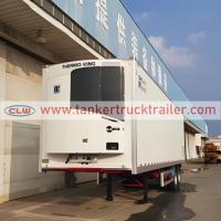 China 2 Axles 20ton Refrigerated Semi Trailer for Cold Chain Transportation for sale