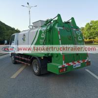 China ISUZU 5000 Liters Side Loader Garbage Truck for Food Waste for sale