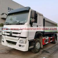 China Sinotruk HOWO 10000 Liters Side Loader Refuse Truck for Solid Waste Collection for sale