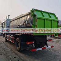 China Sinotruk HOWO 10000 Liters Side Loader Refuse Truck for Solid Waste Collection for sale