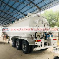China 34000 Liters Potable Water Tank Semi Trailer for Communities for sale