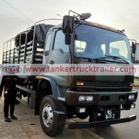 China 5.3 Meters ISUZU 4X4 Troop Personnel Carrier Vehicle for Army Deployment for sale