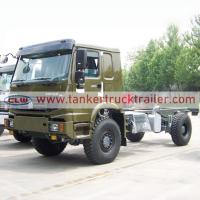 China HOWO 4×4 Off-Road Mi-litary Cargo Transport Truck for sale