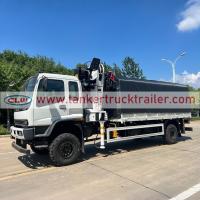 China ISUZU 4x4 25-Personnel M-ilitary Carrier Truck with Crane for sale