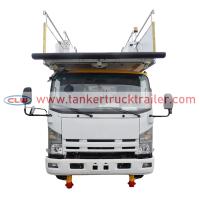 China ISUZU 2.4 Meters 5.8 Meters Height Airport Ground Support Stair Vehicle for sale
