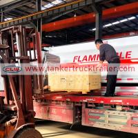 China Carbon Steel 10000 Liters Diesel Gasoline Fuel Tanker Body for sale