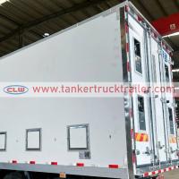 China 5 Meters Poultry Hatchery Chick Transport Truck Body for Day-Old Chick for sale
