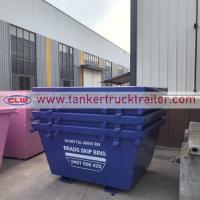 China 8cbm 8000 Liters Skip Loder Garbage Truck Bin for Waste Collection for sale