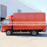 China FOTON 4x2 5 Ton Box Cargo Truck for Logistics and Distribution for sale