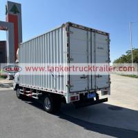 China ISUZU 4X2 6 TON Cargo Van Truck for Urban Delivery for sale