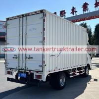 China ISUZU 4X2 6 TON Cargo Van Truck for Urban Delivery for sale