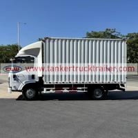 China ISUZU 4X2 6 TON Cargo Van Truck for Urban Delivery for sale