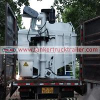 China 12CBM Feed Delivery Tank Body with Electric Unloading System for sale