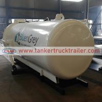 China 8 CBM Vacuum Sewage Truck Body for Septic Tank Cleaning for sale