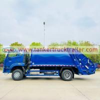 China HOWO 4X2 12CBM Garbage Compression Truck for Waste Management for sale