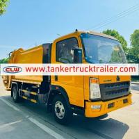 China HOWO 4X2 6CBM Compactor Garbage Truck for City Waste Collection for sale
