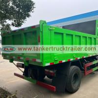China Small Dongfeng 5 Tons Self-Unloading Garbage Truck for Construction Debris for sale
