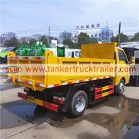 China Mini Dongfeng 1 Tons Tipper Garbage Truck for Sanitation Services for sale