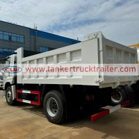 China ISUZU 12 Tons Tipper Garbage Truck for Construction Debris for sale