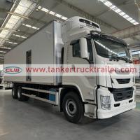 China ISUZU 6x4 13Ton Refrigerated Box Truck for Meat and Seafood Distribution for sale