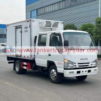 China ISUZU 3Ton Refrigerated Truck for Frozen Food Transportation for sale