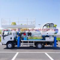China ISUZU 24m Aerial Big Platform Truck for Building Maintenance for sale